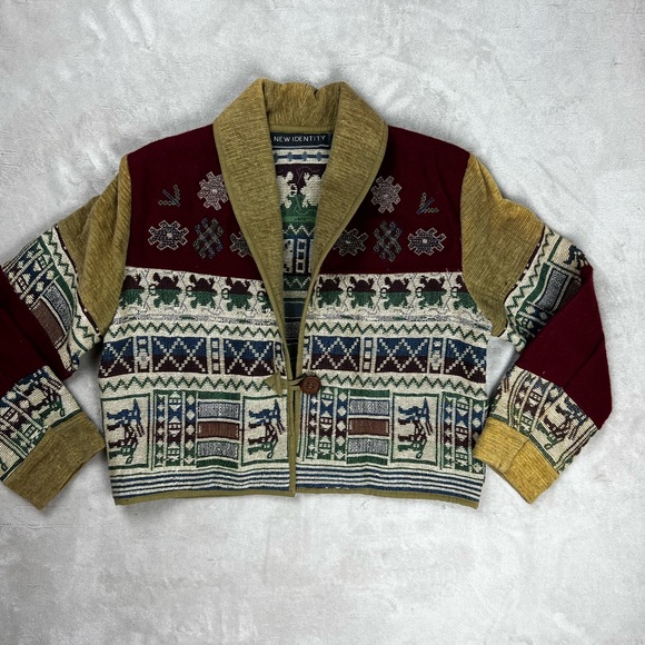 New Identity | Jackets & Coats | Vintage New Identity Cropped Jacket ...